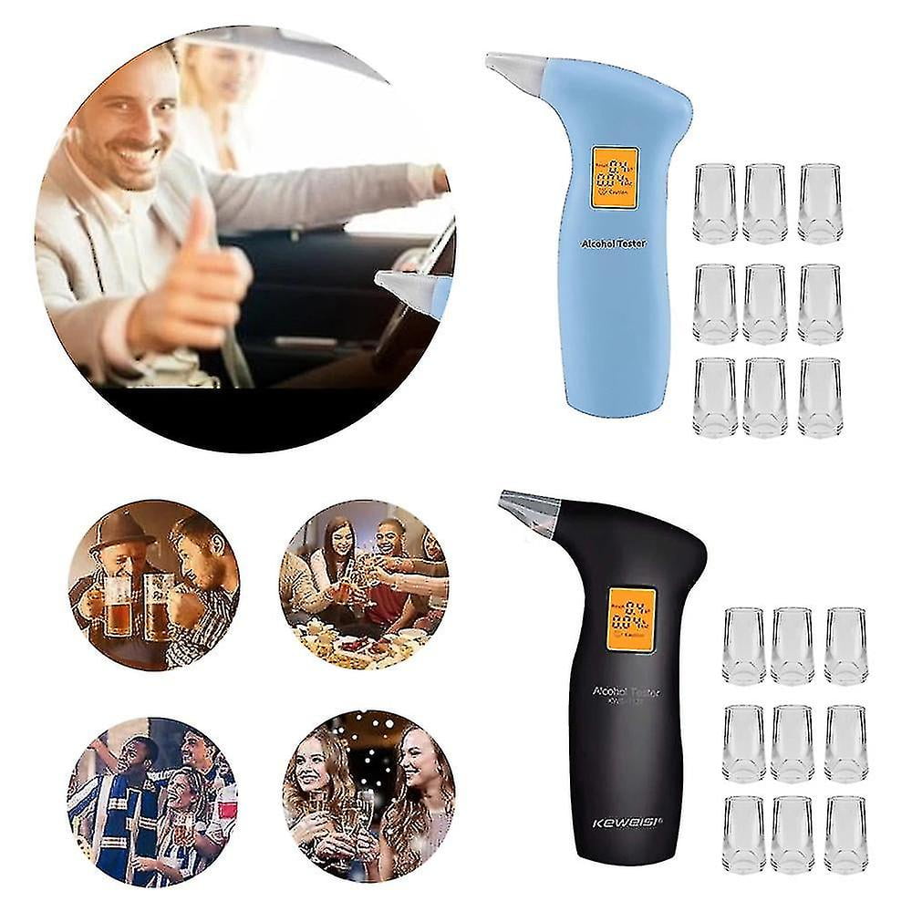 Probador De Alcohol Sl Con 10 Boquillas, Probador Promil, Alcoholímetro ...