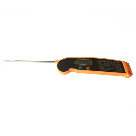 TFixol Foldable Digital Food Thermometer Food Probe BBQ Meat Water Milk ...