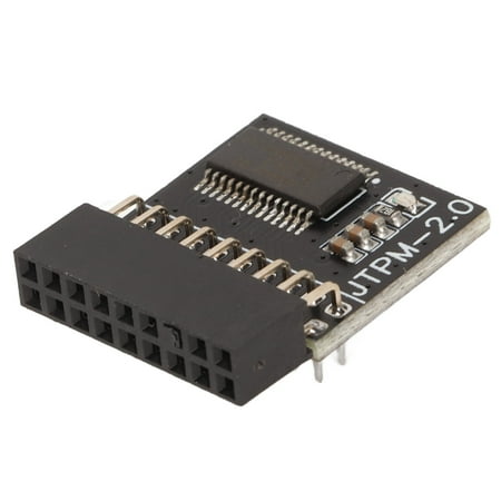 TPM 2.0 Remote Card, Black 18Pin TPM2.0 Module Secure Storage PCB For ...
