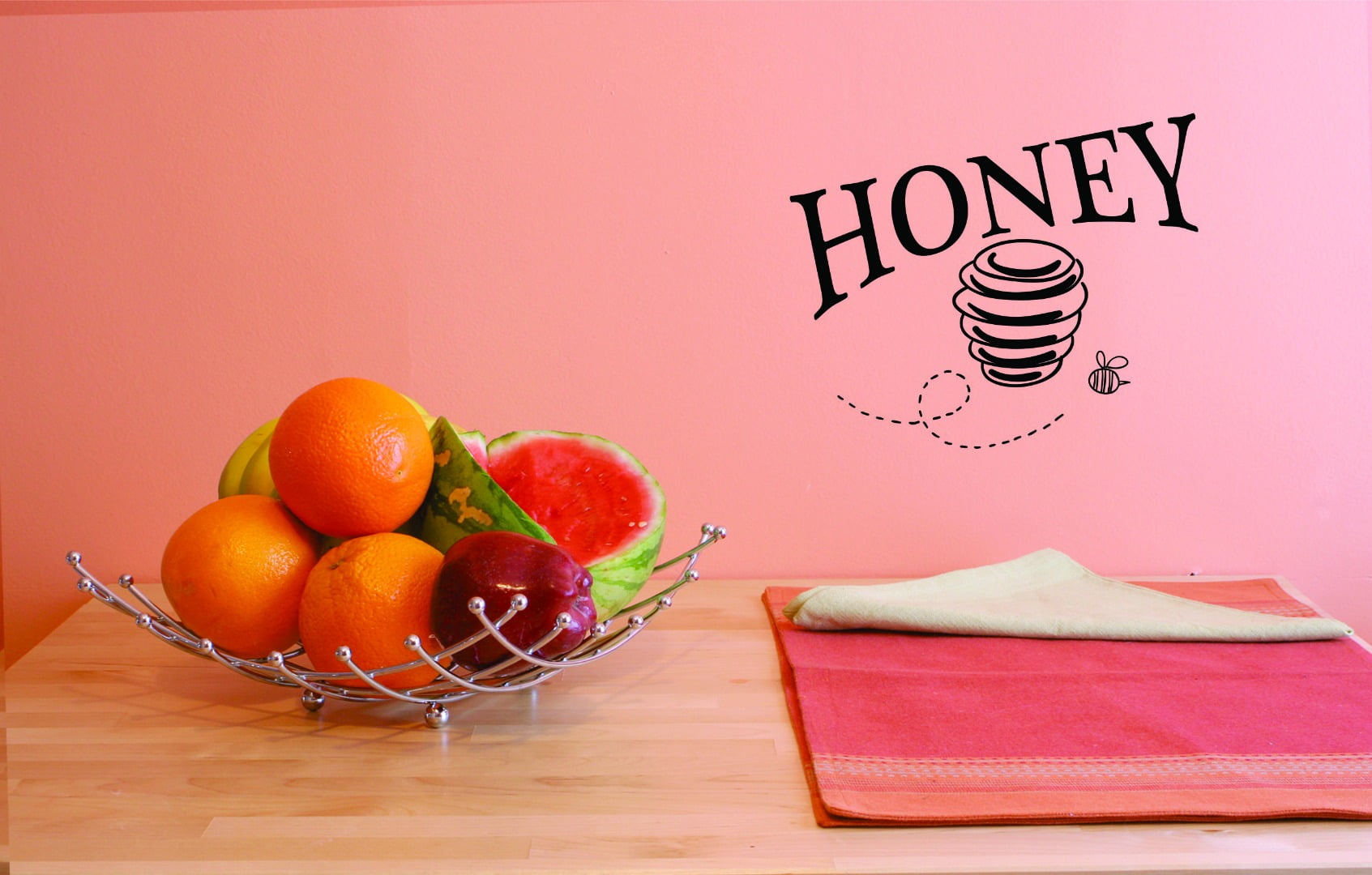 Custom Decals Honey Wall Art Size: 16 Inches x 24 Inches - Walmart.com