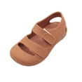BRGZLK Kids Boys Girls Beach Sandals Solid Color Closed Toe Anti Slip ...