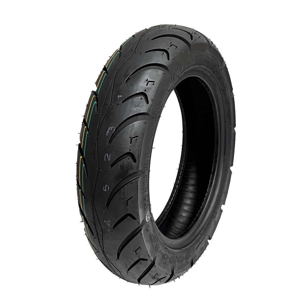90 90 10 Tubeless Scooter Moped Tire For Front Or Rear Fits 10 Inch 90 90 10 Tubeless Scooter Moped Tire For Front Or Rear Fits 10 Inch