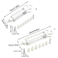 1Set Nontoxic ABS Frosts Nozzles Ergonomic Piping Tip For Artistic ...