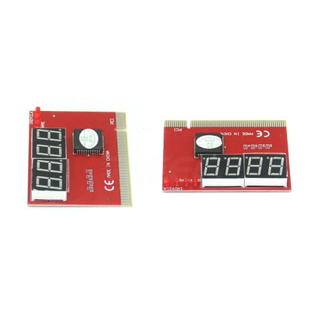Computer PC 4 Digit Diagnostic Analyzer Card Motherboard Tester PC ...