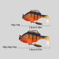 Bass Tackle Poured Underspin Gill Weedless Gilly Paddletail Sleeper ...