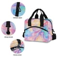 ALAZA Colorful Liquid Tie Dye Insulated Lunch Box Large Reusable Cooler ...