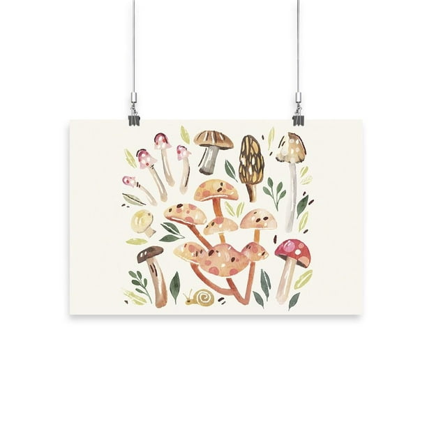 Fungi Field Trip. I Poster - Annie Warren Designs, - Walmart.com