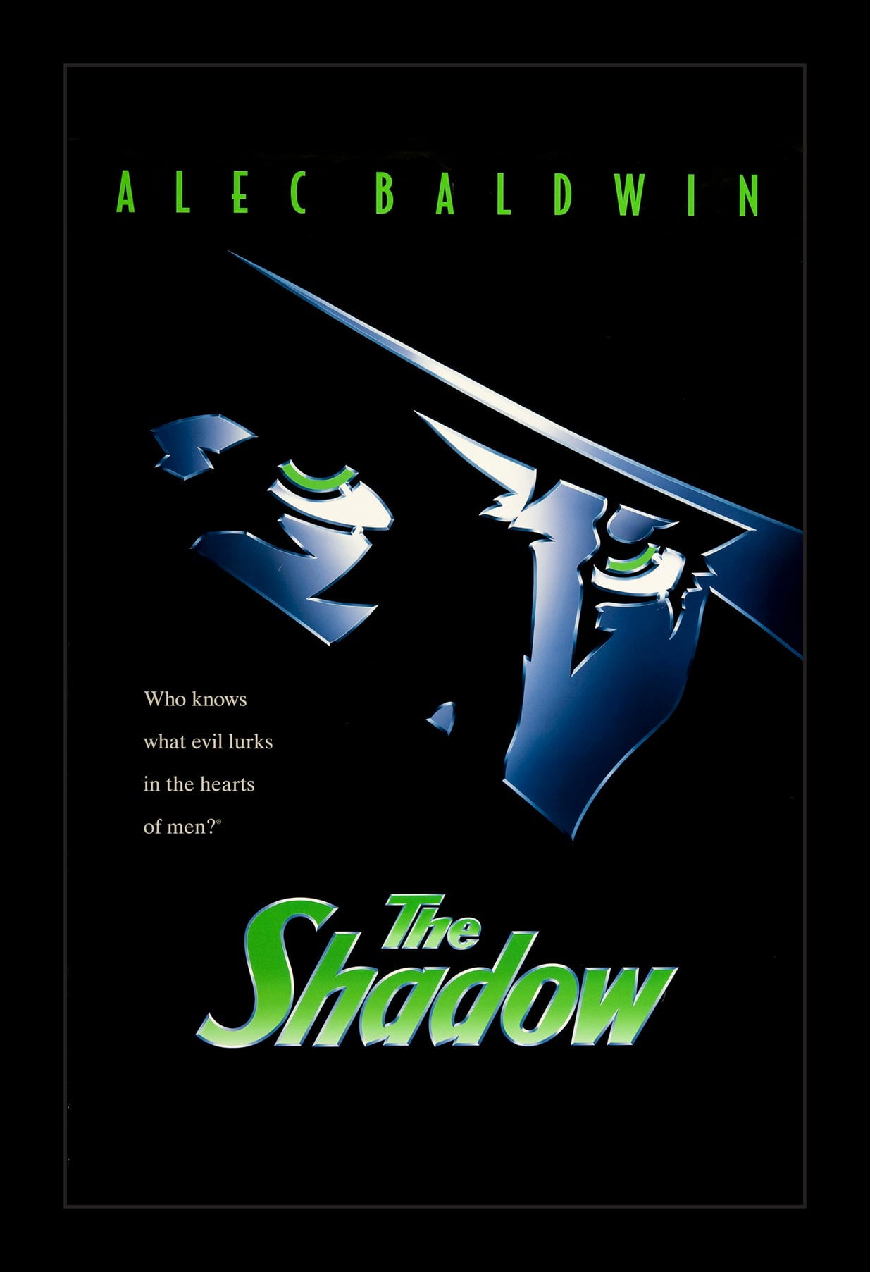THE SHADOW - 11x17 Framed Movie Poster - Walmart.com