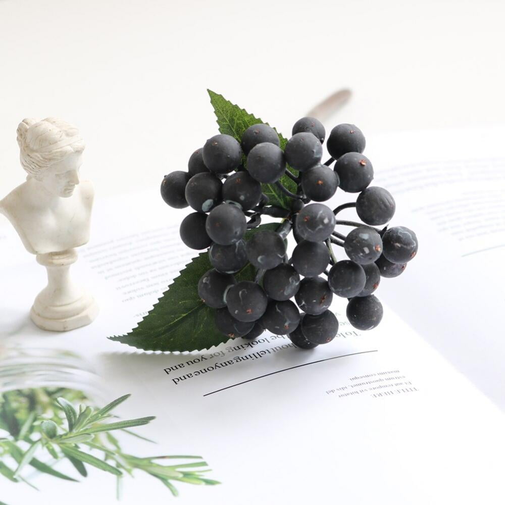 1PC Artificial Berries Decor,Simulation Flowers Lifelike Berries with ...