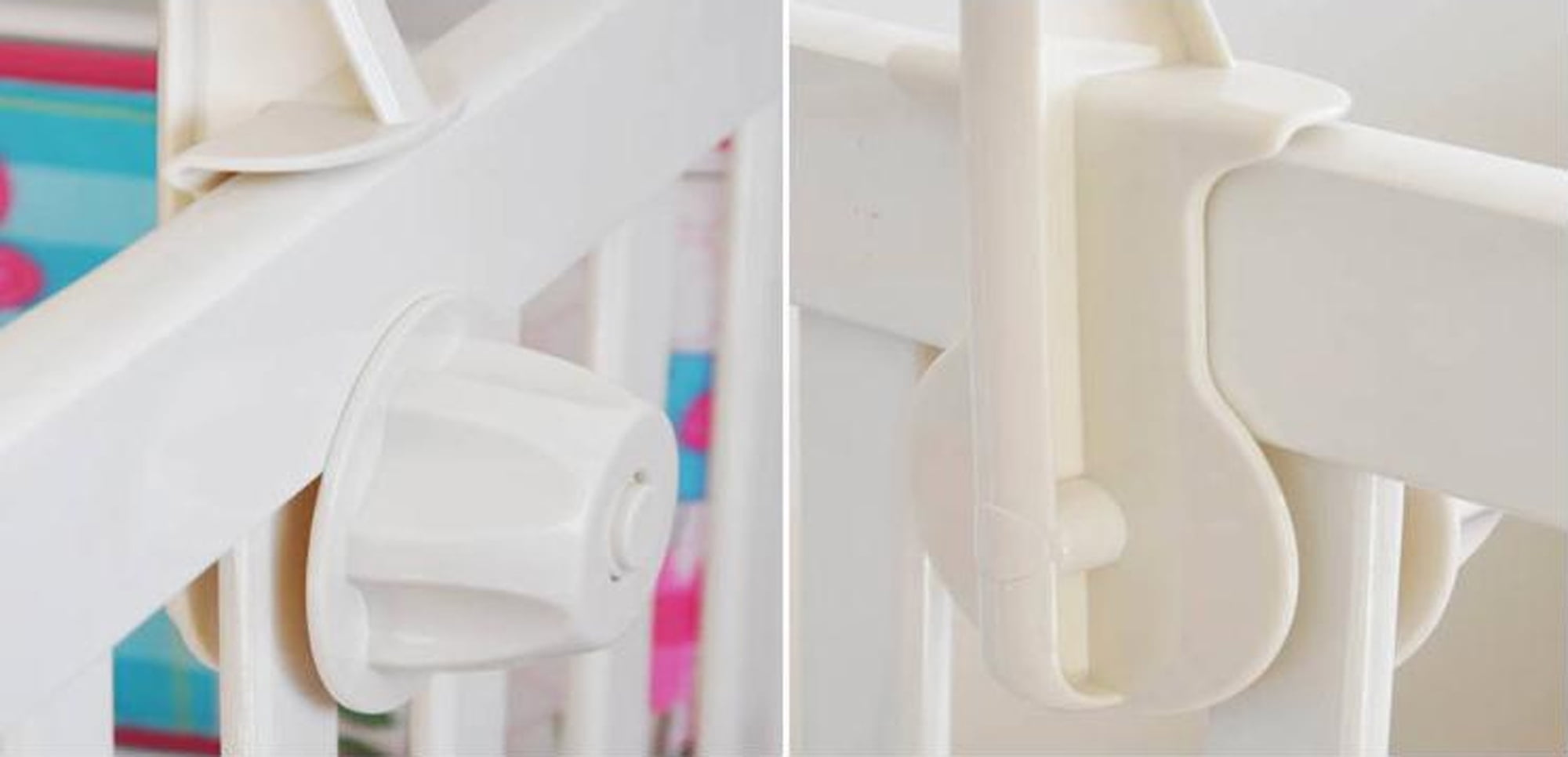 wadeo Baby Crib Mobile Bed Bell Holder Arm Bracket Baby Bed Stent Set