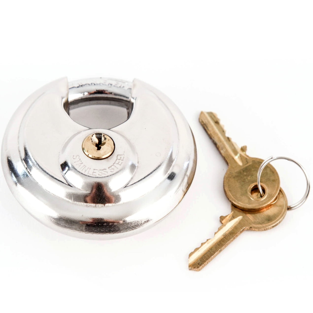 Red Hound Auto 200 Stainless Steel Armor Disc Padlocks Trailer/Self ...