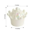 Efavormart 12 Pack | White Fillable Mini Crown Party Favor Gift Boxes ...