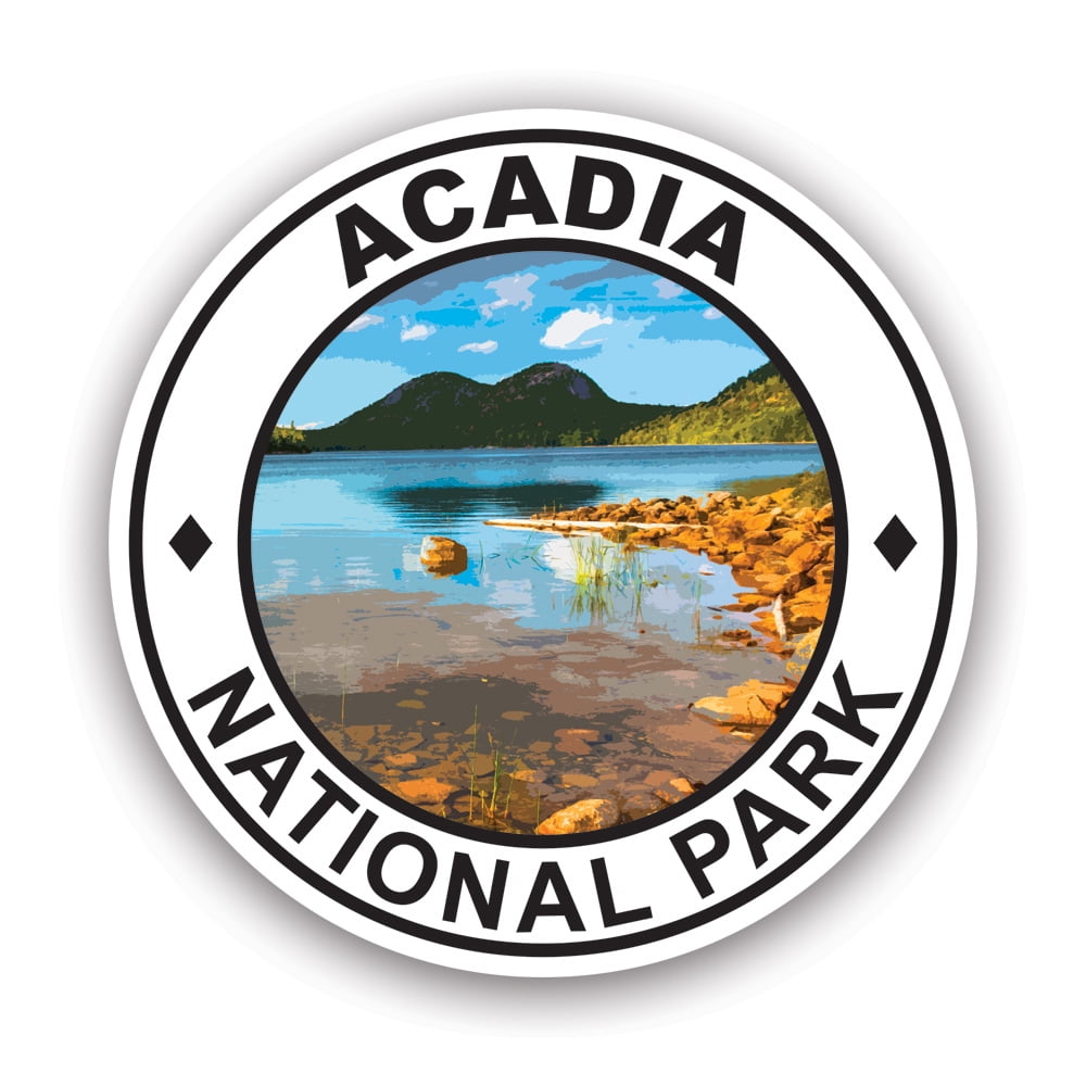 Acadia National Park Sticker Decal - Self Adhesive Vinyl - Weatherproof ...