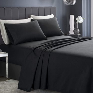 Comfort Classics Micro Splendor Solid Colored Sheet Set - Walmart.com