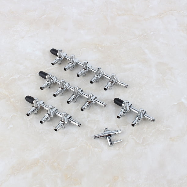 Aquarium Air Lever Pump Oxygen Air Splitter Tube Air Lever Pump Way Air ...