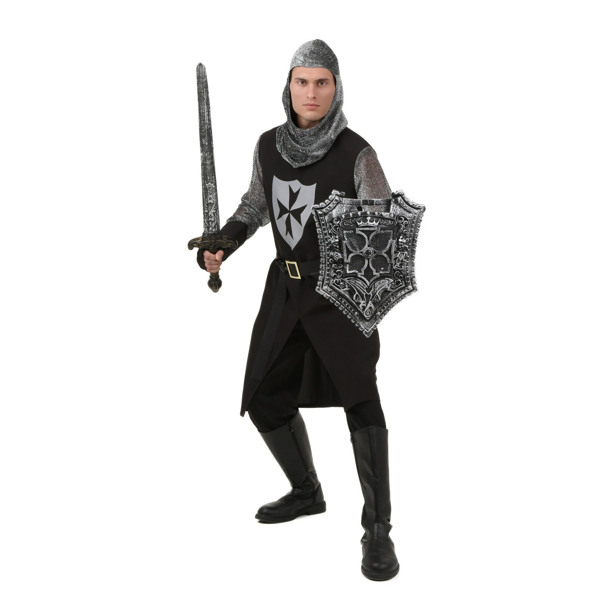 Fun Costumes Plus Size Black Knight Costume 5x