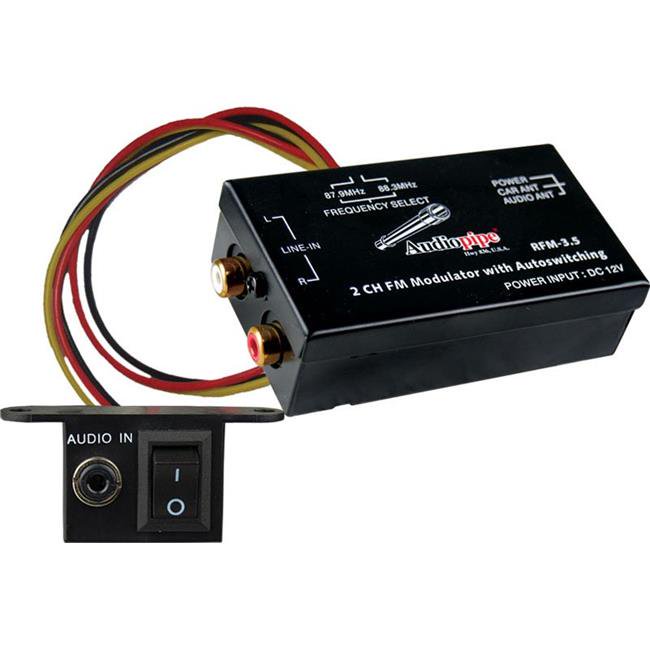 FM Stereo Modulator with Remote Switch - Walmart.com - Walmart.com