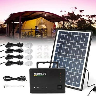 Denest Indoor Solar Power Generator for Everyday Use, Outdoor Camping ...