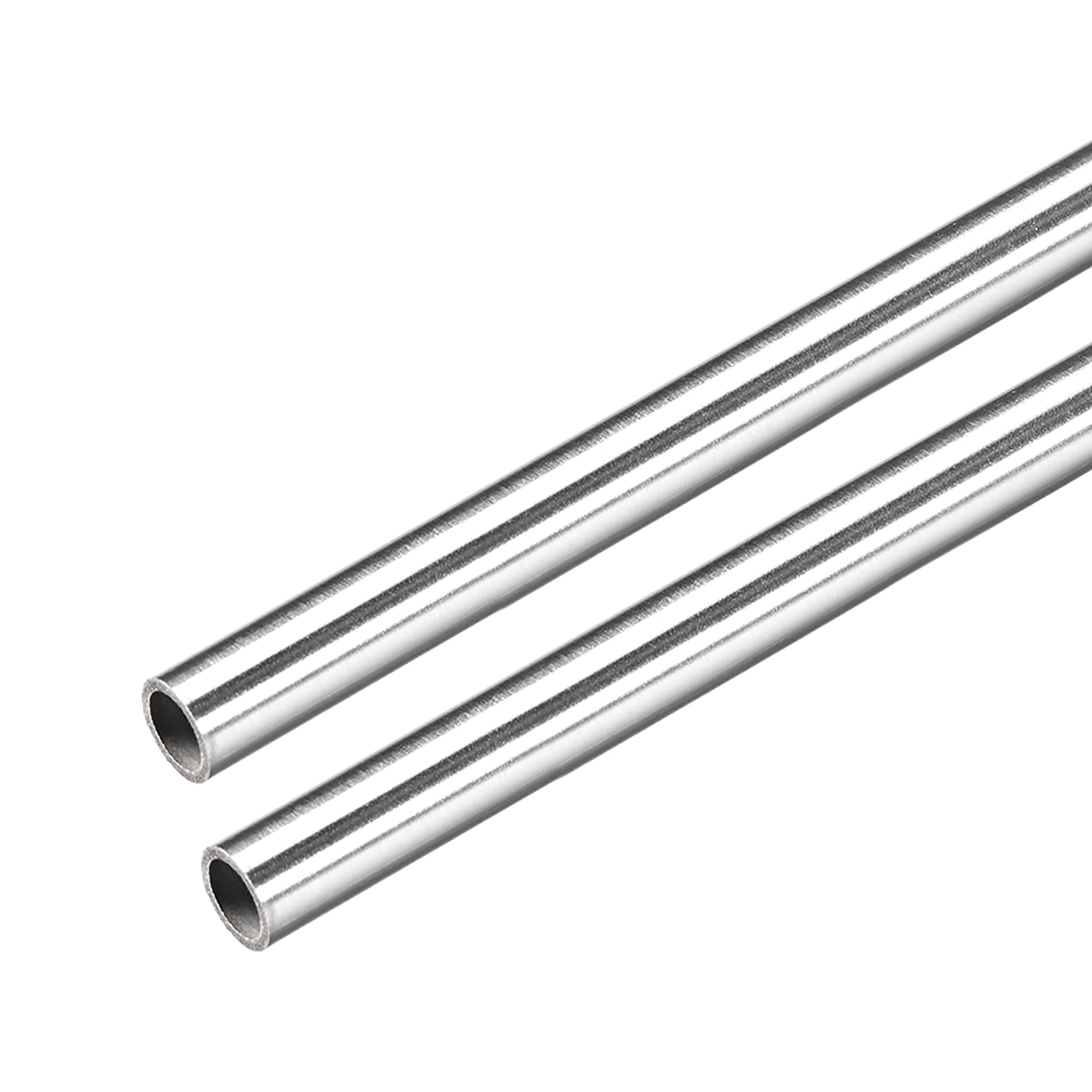 2Pcs 304 Stainless Steel Capillary Tube 6mm ID 8mm OD 30cm Long 1mm ...