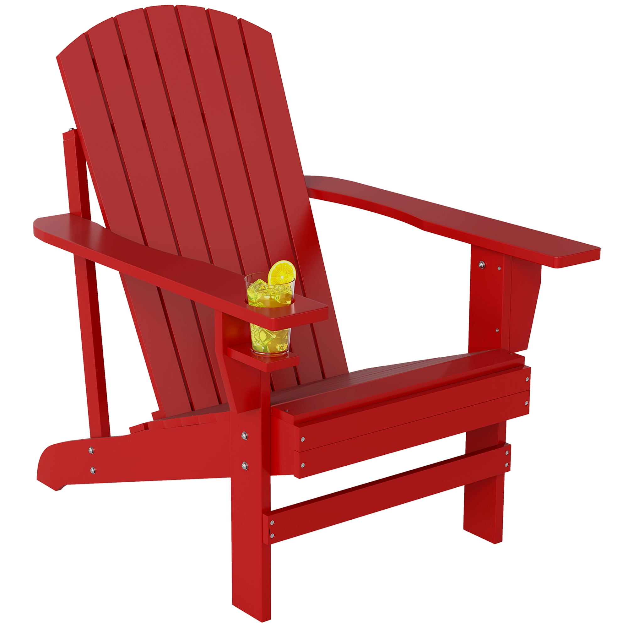 Click here for Outsunny Classic Adirondack Chair With Cup Holder... prices