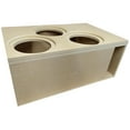 Tru Spec Back Vented Prefab Three Up Subwoofer Enclosure Loudspeaker ...