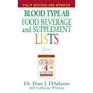 Blood Type Diet [Second Edition]: Featuring Blood Type Recipes ...