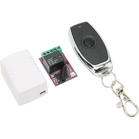 20A Relay Remote Control Switch, 1 Channel Relay Module Wireless RF ...