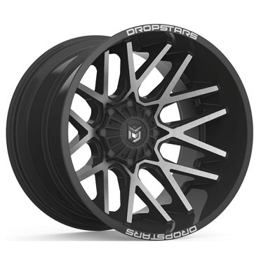 Dropstars 654BM Deep Concave 20x10 5x114.3/5x127 -25et Gloss Black ...