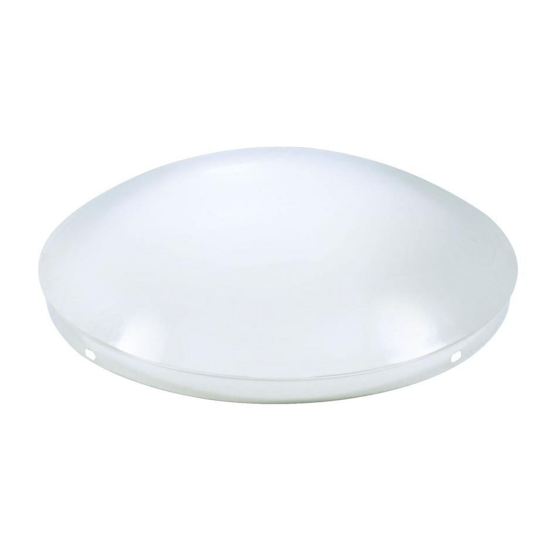 Chrome Standard Front Dome Hub Cap - 1/2" Lip - Walmart.com