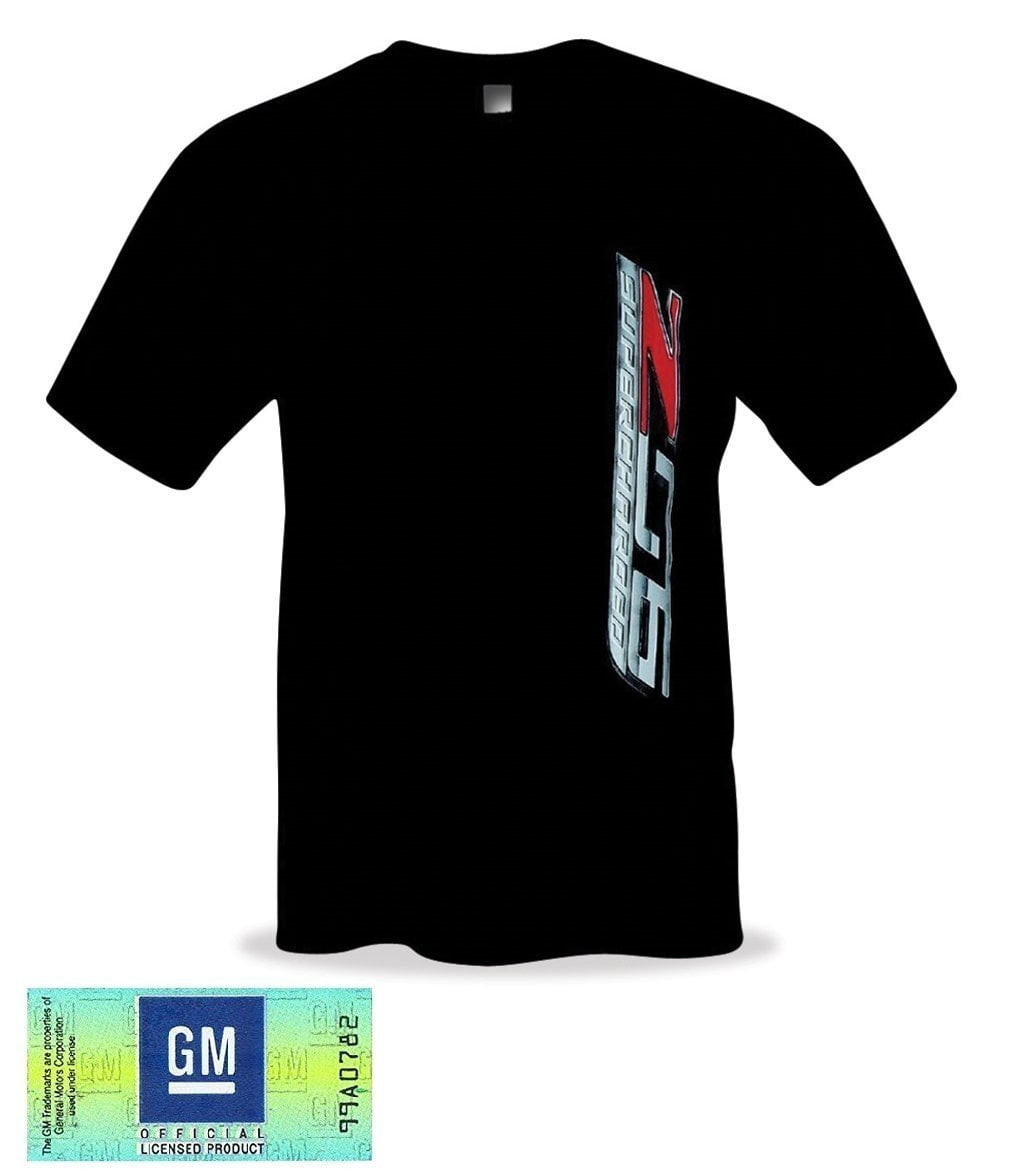 C7 Corvette Z06 Supercharged T-shirt : Black Medium - Walmart.com