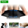 Adjustable Neoprene Double Pull Lumbar Support Lower Brace Pain Relief ...