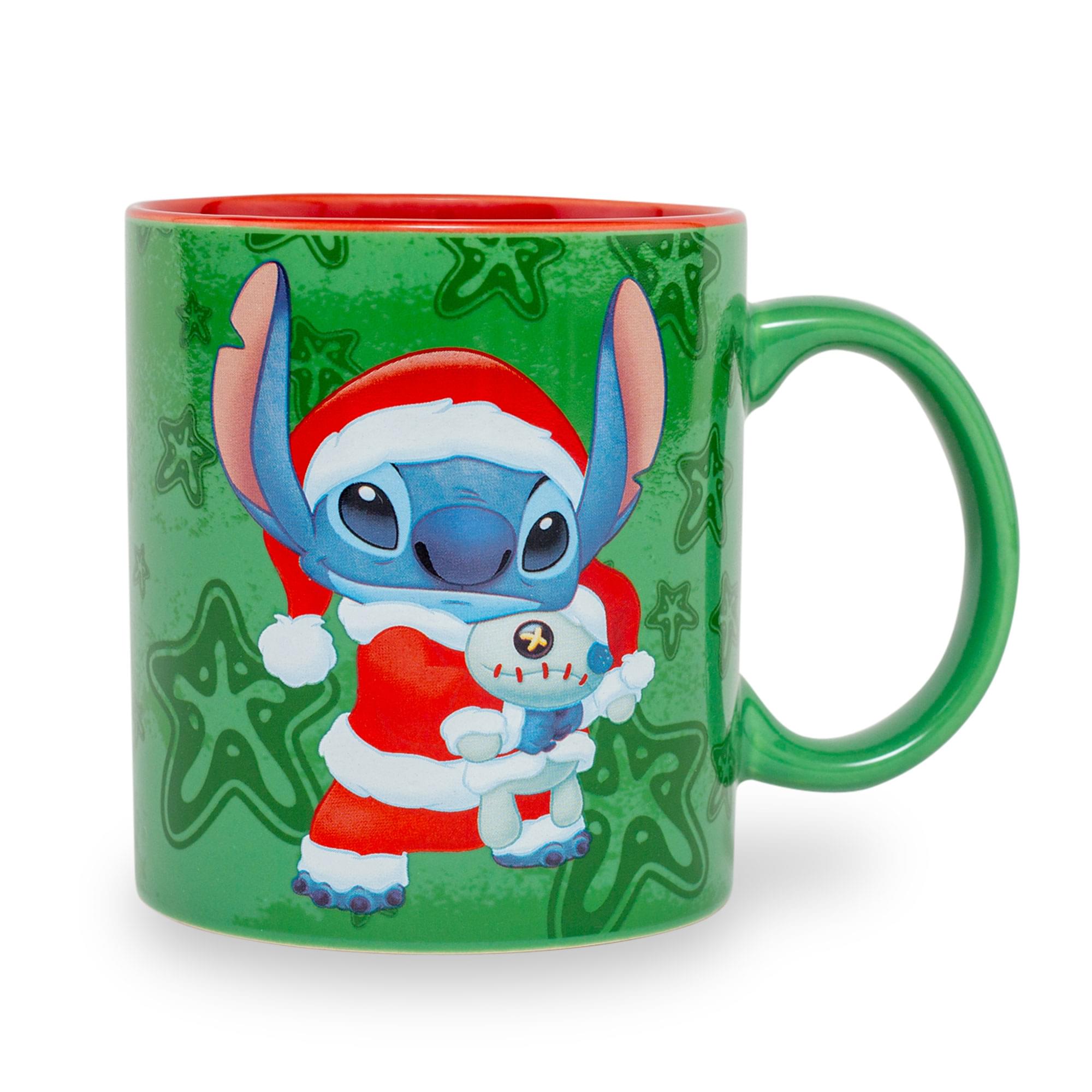 Disney Lilo & Stitch Santa Suit Ceramic Mug | Holds 20 Ounces - Walmart.com