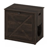 Furinno FH22306EB Peli Small Cat Litter Box Enclosure with Single Door ...