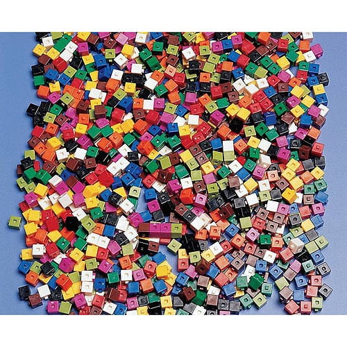 School Specialty Interlocking Centimeter Cubes, 1000-Piece - Walmart ...