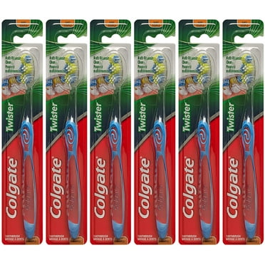Colgate Wave Toothbrush Multipack - Ultra Compact, Soft Bristles ...