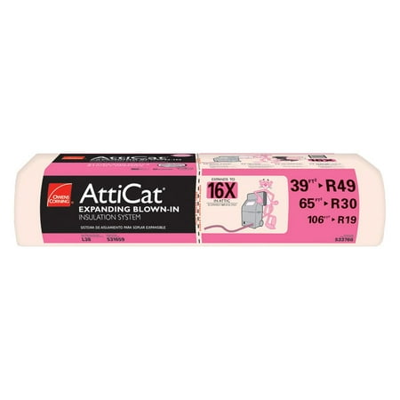 Owens Corning Atticat Blown Insulation - Walmart.com