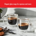 ZWILLING Sorrento Plus 2-pc Double-Wall Glass Espresso Mug Set - Walmart.com