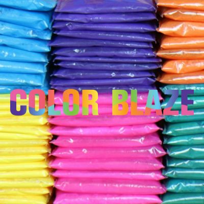 Color Blaze Color Powder Packets - 50 Assorted Individual Color Powder ...