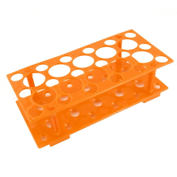 Plastic 2 Layers Detachable 5mL 10ml 50ml Centrifuge Tube Rack Orange ...