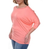 Women's Plus Size Dolman Top - Walmart.com