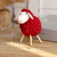 Lilixerw Felt Sheep Christmas Ornaments,Sheep Decorative Hanging ...