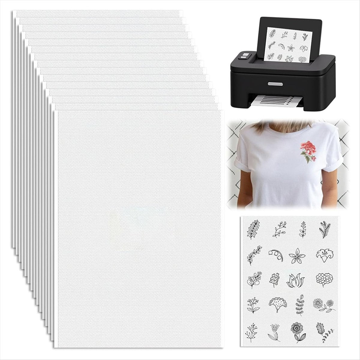 Click here for Unbranded 15pcs A4 Water-Soluble Self-Adhesive Emb... prices