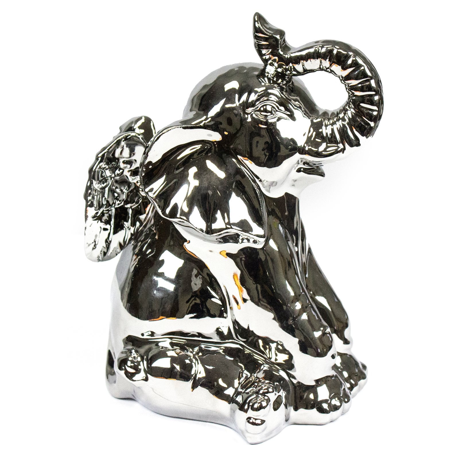 Sagebrook Home Seated Elephant Angel Figurine - Walmart.com