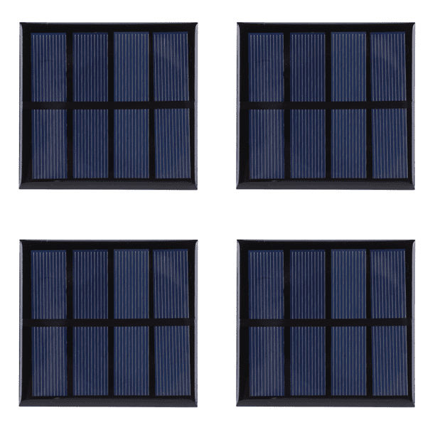 Cargador de panel solar 1 3W 2V Iluminación de patio para baterías de ...