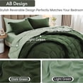 2pcs Luxury Reversible Color Comforter Sets, Twin High Quality ...
