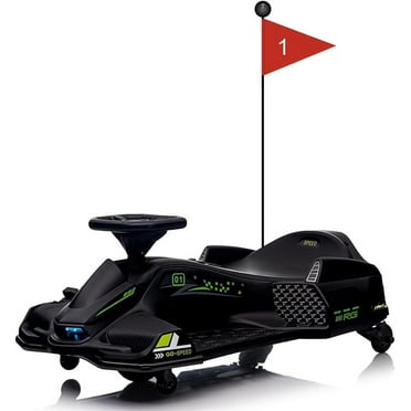 Yesfashion High Speed Go Kart 24V Battery Motors Kids Drifting Electric ...