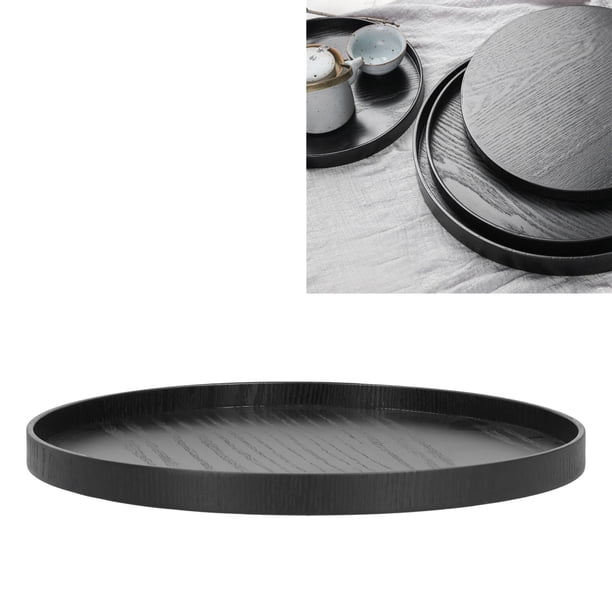 Round Serving Tray, Without Incisive Edges And Corners Durable Food ...