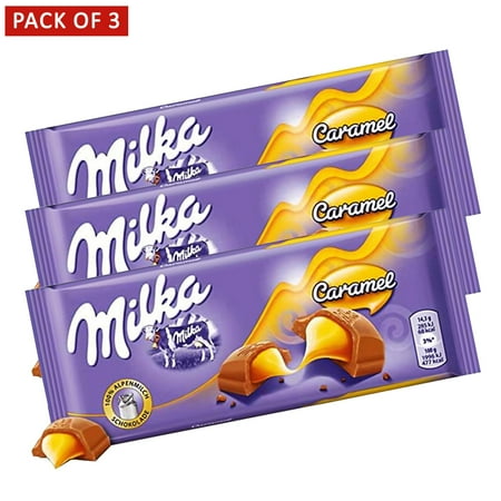 Milka Chocolate Caramel 100g (Pack of 3) | Walmart Canada