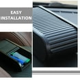 CATIEBYE 2Pcs Car Trunk Organizer Black Plastic Storage Box for Drivers ...
