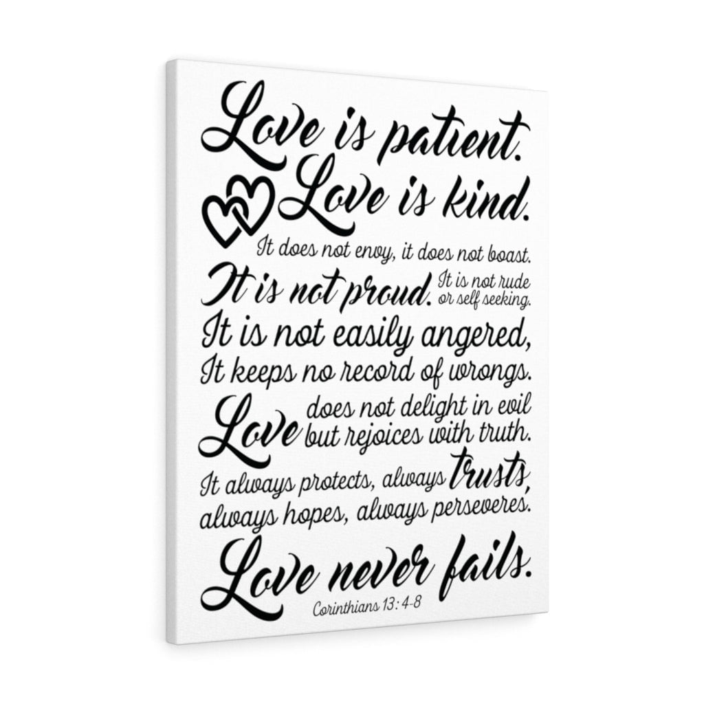 Love Is Patient Bible Verses